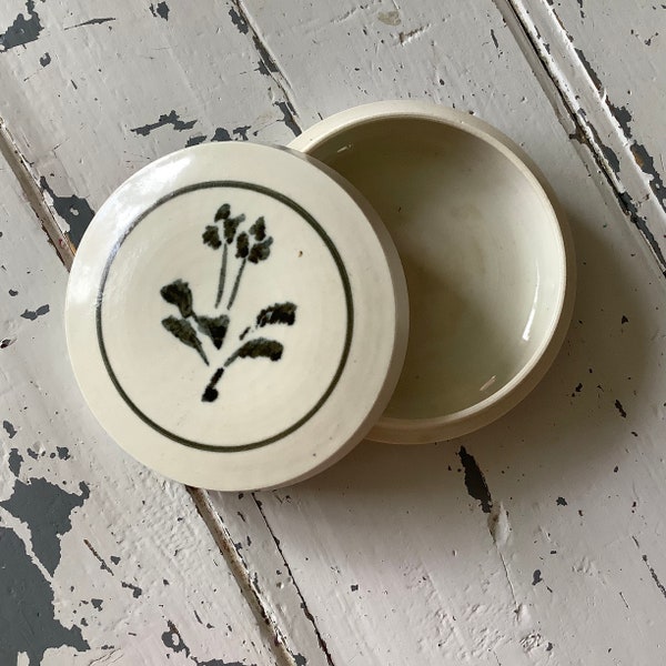 Pottery Trinket Box - Etsy
