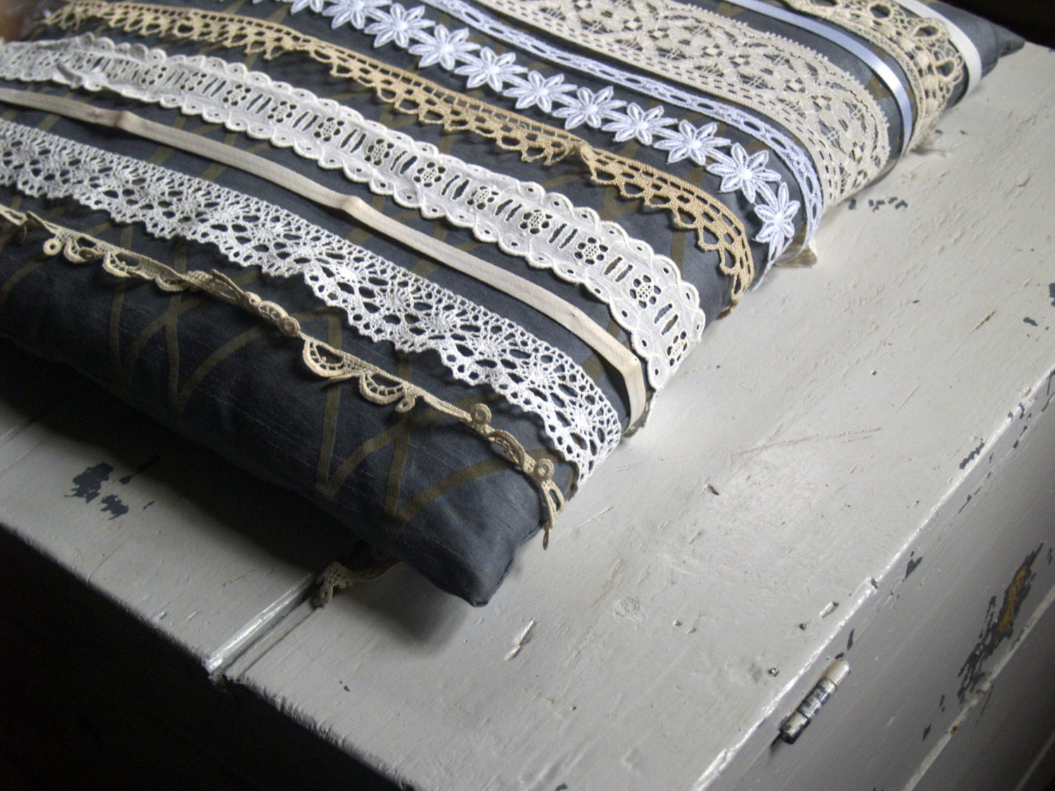 Mixed Lace lot 8 pieces x 1 yard 36 each of white | Etsy