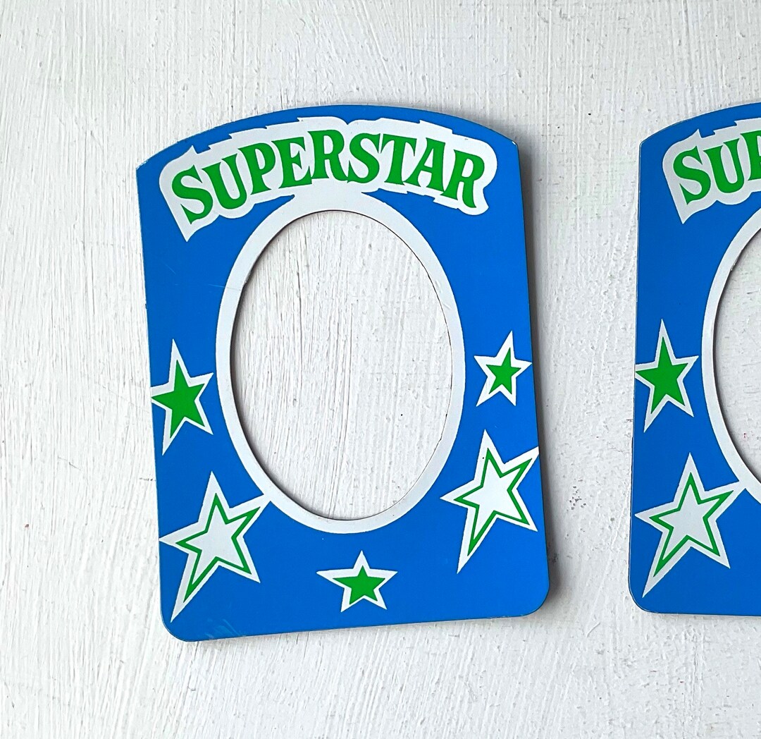 Retro 80s Fridge Magnet Single 1 Photo Frame Cringey Cute 90s Magnetic ...