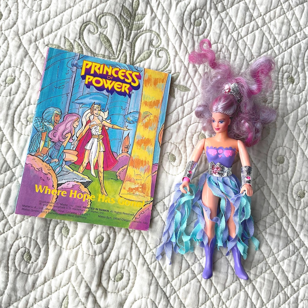 Spinnerella Rare Doll Mini Comic Book She-ra Princess Power Arm Hair ...