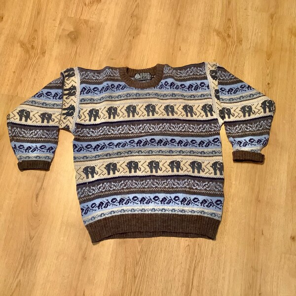 Elephant Sweater Knitted Pattern - Etsy