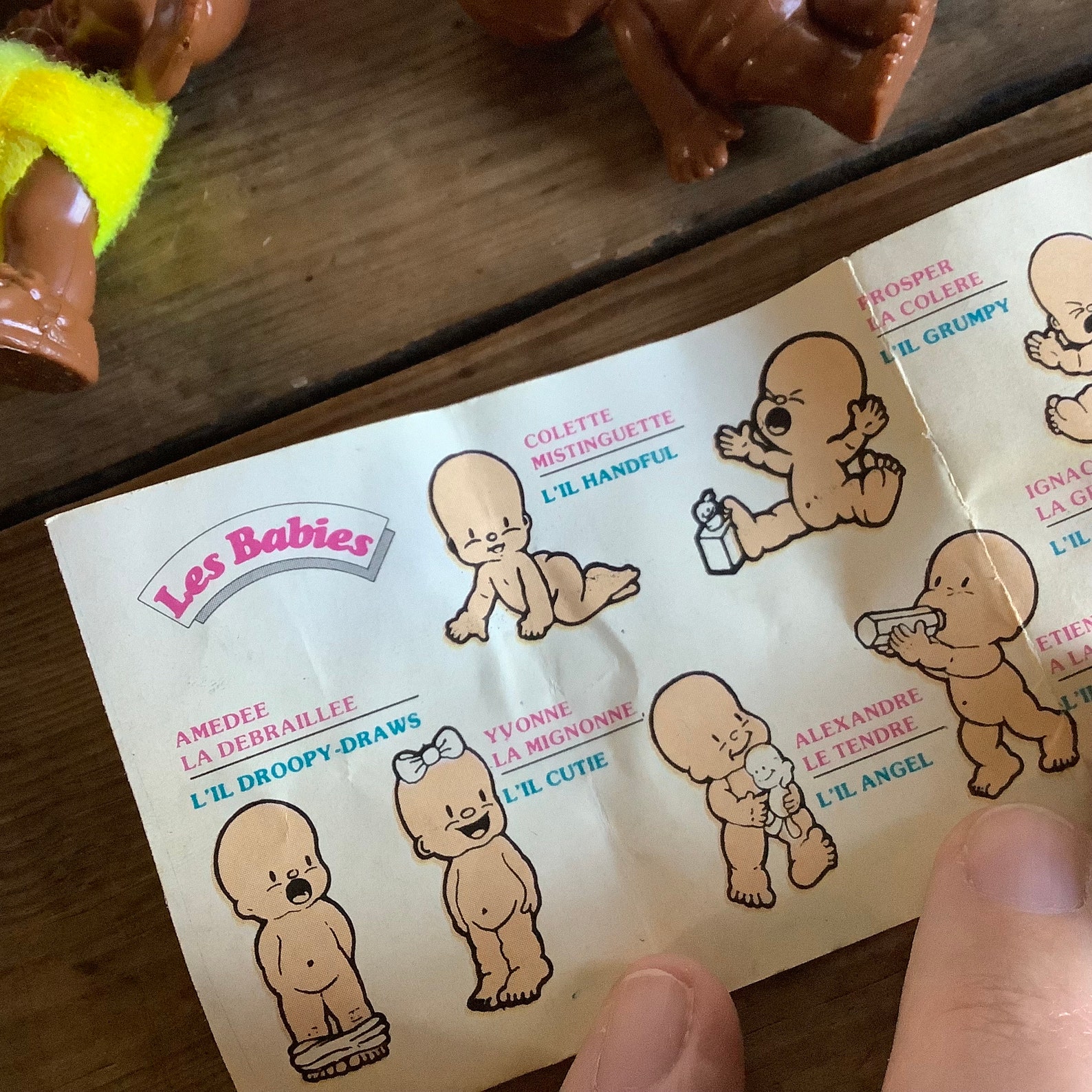 Oodles LJN 1980s CHOOSE ONE Les Babies Brown Black Baby Figures ...