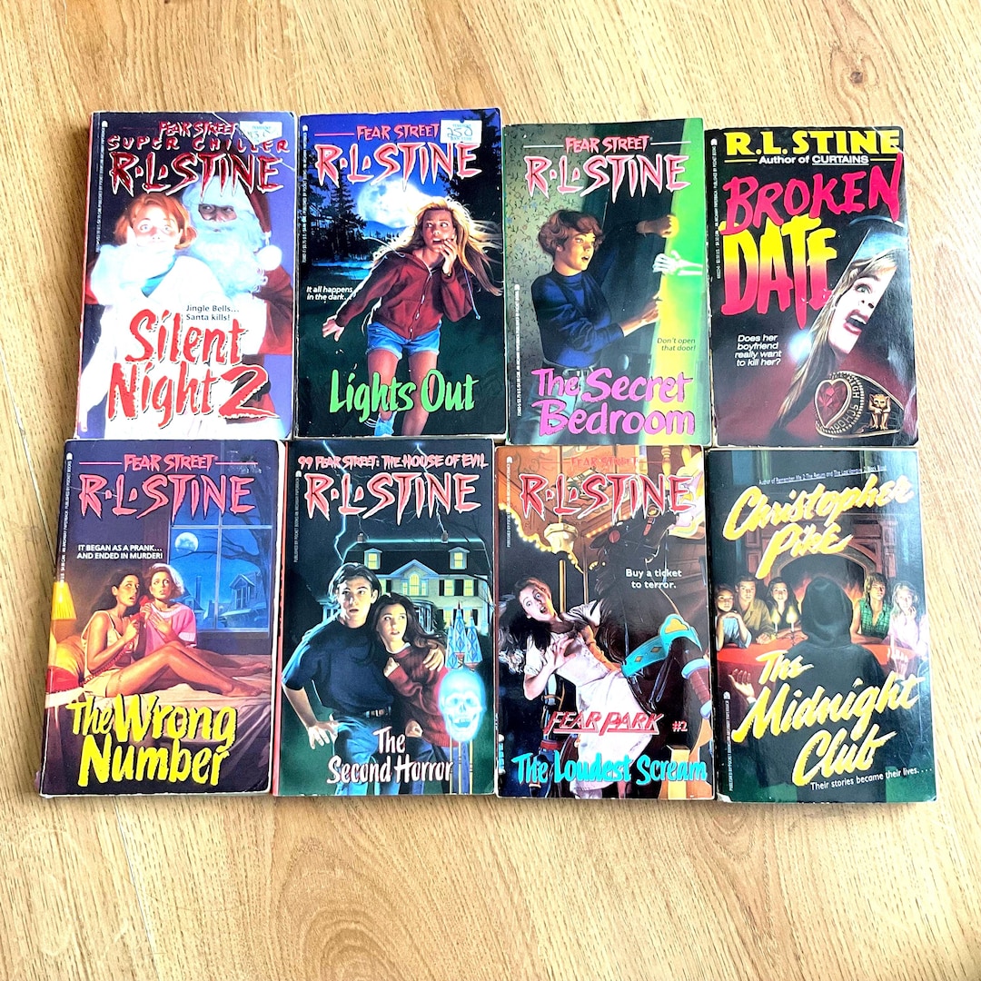 Fear Street Horror Books Choose One 80s 1990s R.L. Stine Scary Books ...