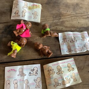 Oodles LJN 1980s CHOOSE ONE Les Babies Brown Black Baby Figures ...