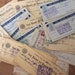 Vintage Cheques 30 Mixed Color 1950s Canadian Campbells Bay Quebec With ...