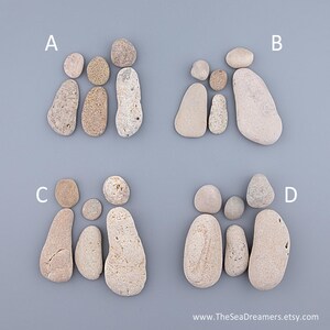 Personalized Pebble Family of Three DIY Sets. Rock Art Family Portrait ...