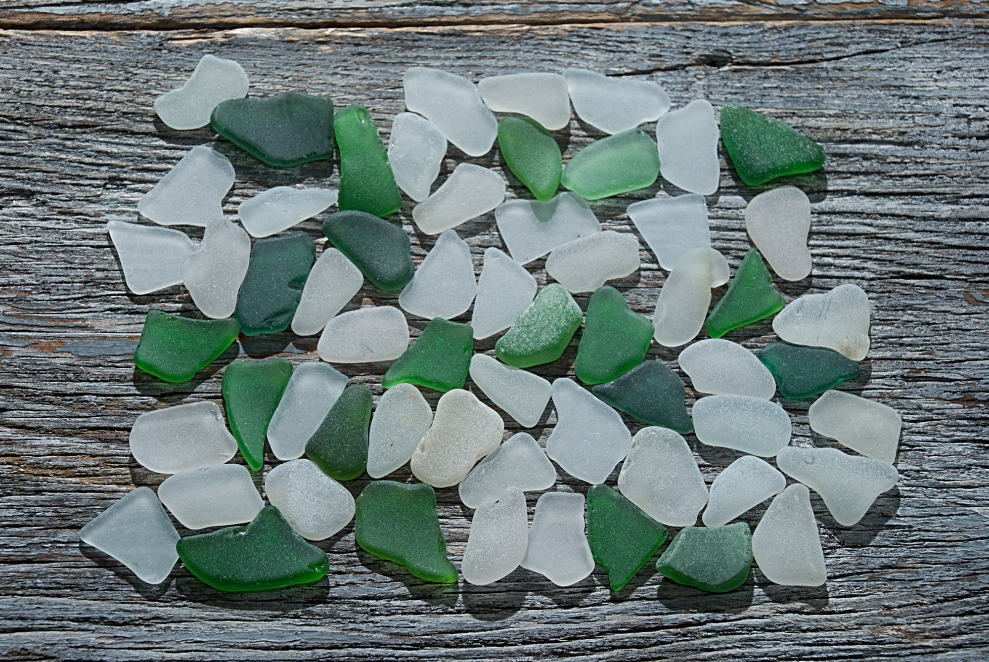 Long sea glass 60pcs Oblong elongated pieces Beach glass | Etsy
