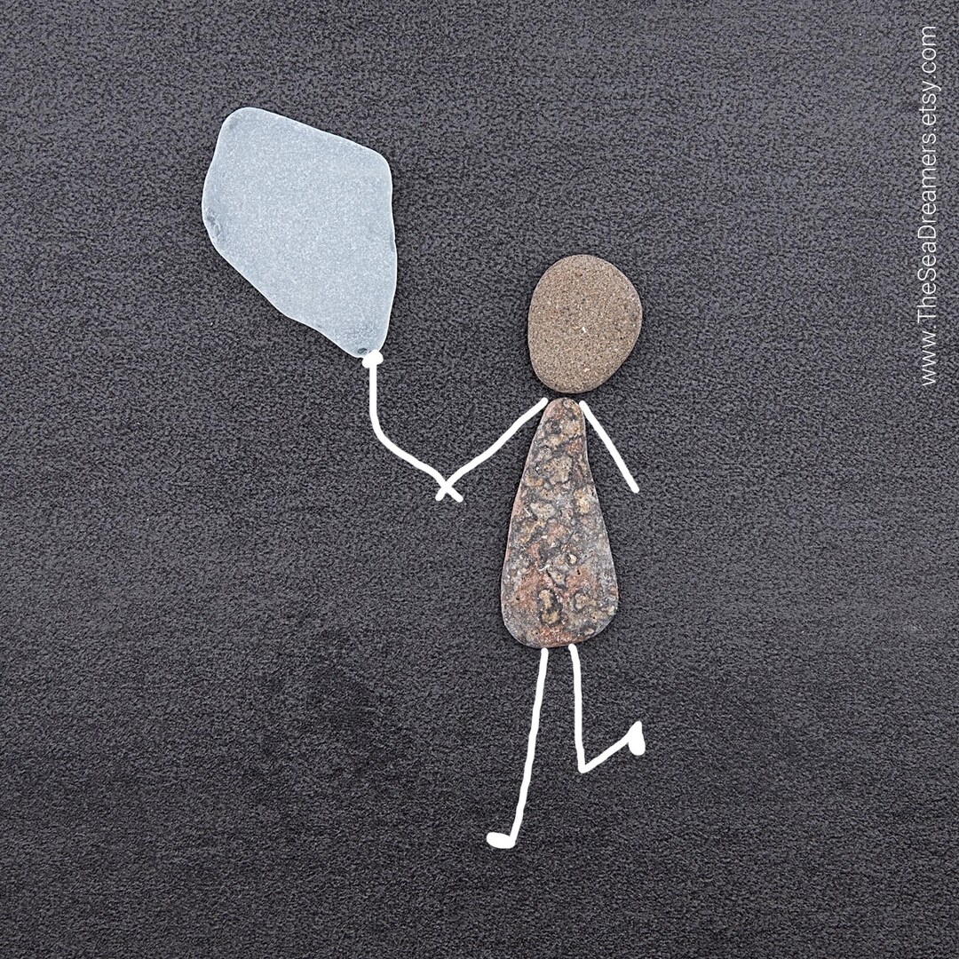 DIY Pebble Art Kit – Create Your Own Unique Stone & Sea Glass Artwork ...