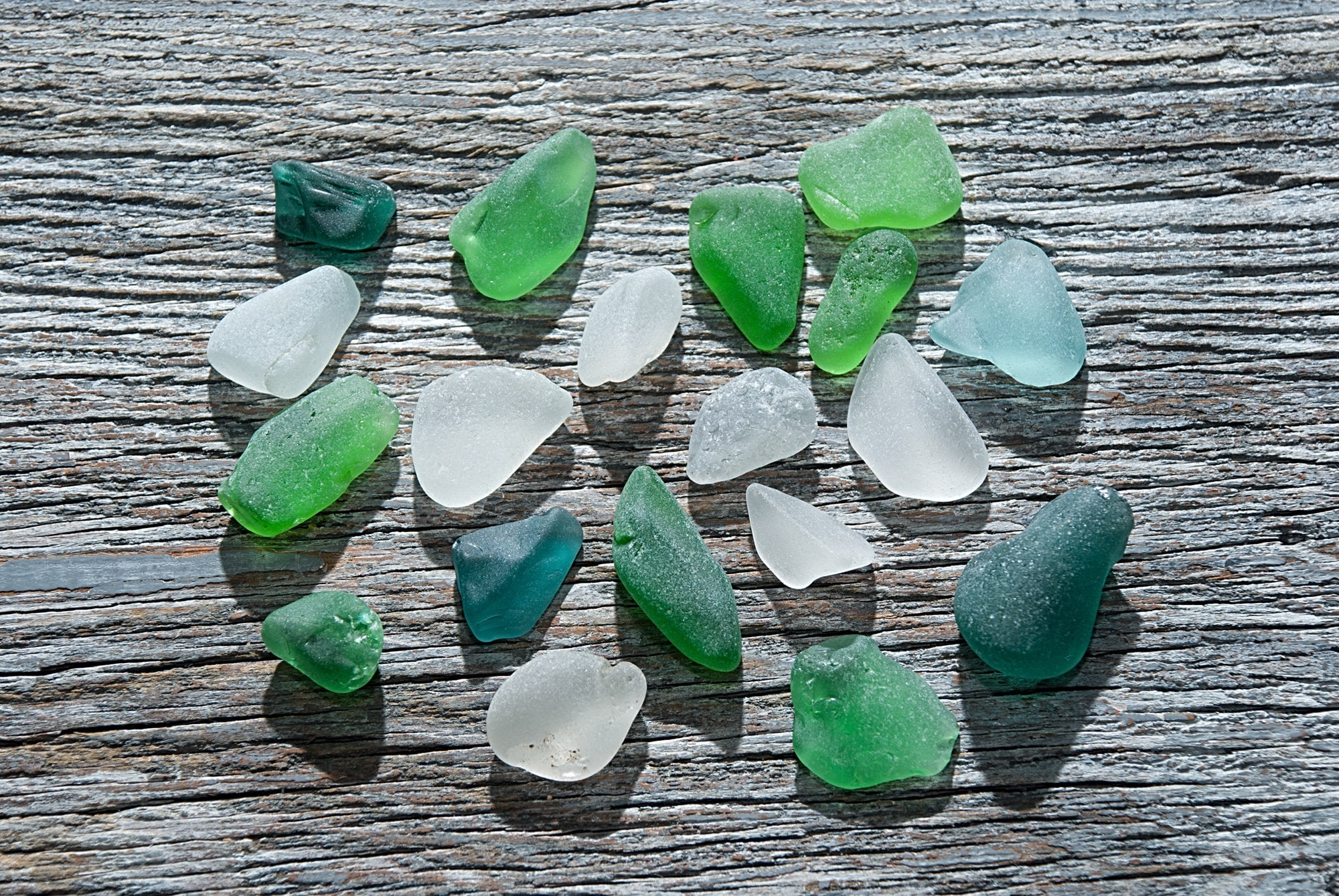 Ring Sized Sea Glass 19pcs Frosted Sea Glass Finds Sea Glass - Etsy