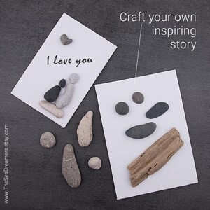 DIY Pebble Art Kit – Create Your Own Family Beach Stone Picture ...