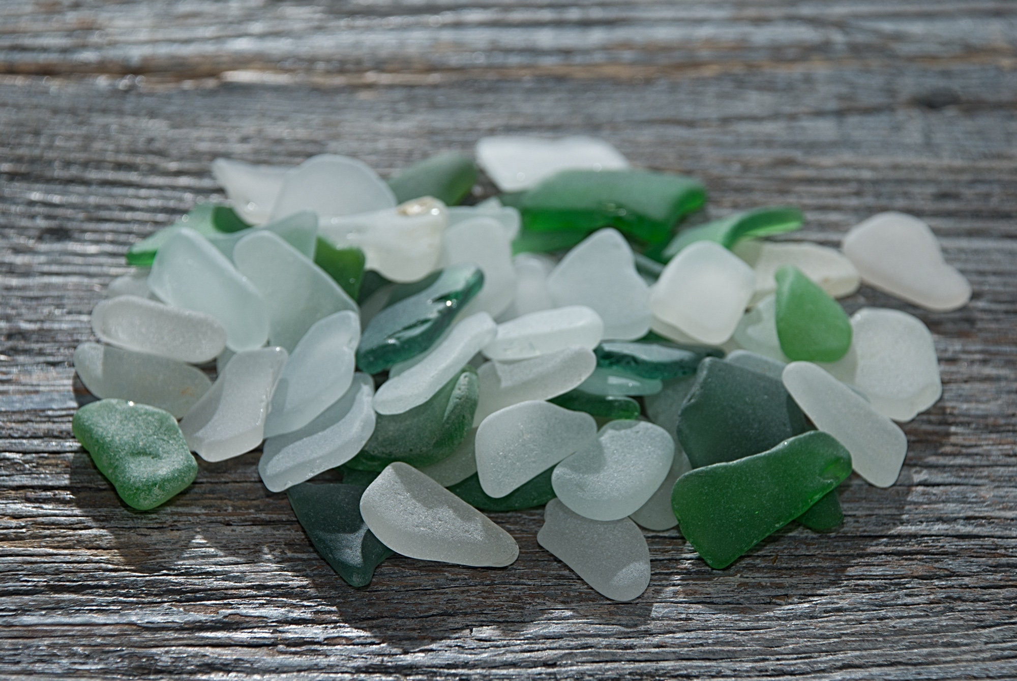 Long sea glass 60pcs Oblong elongated pieces Beach glass | Etsy