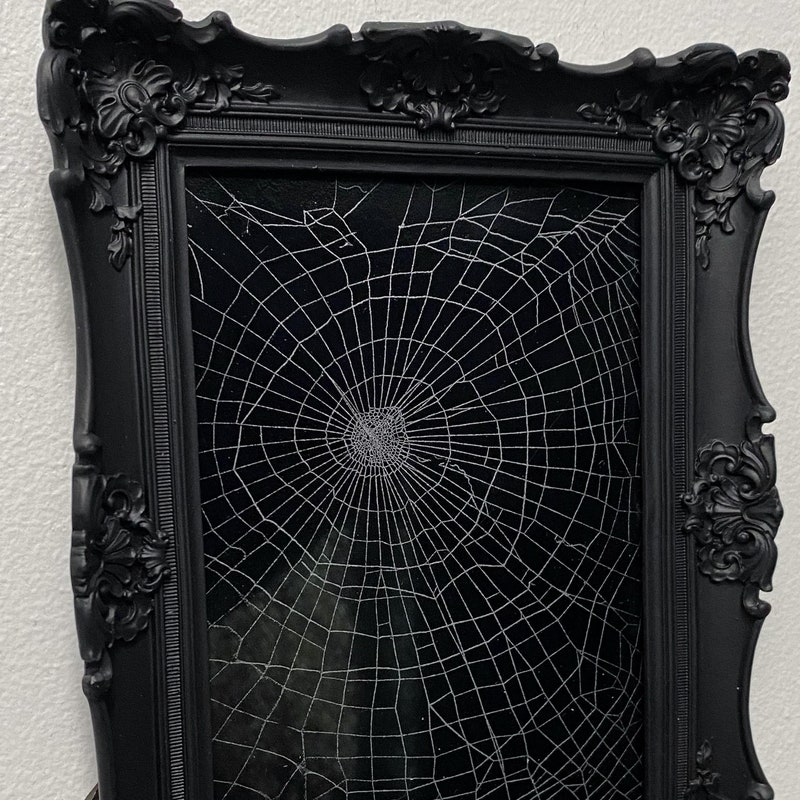 Framed Spider Web - Etsy