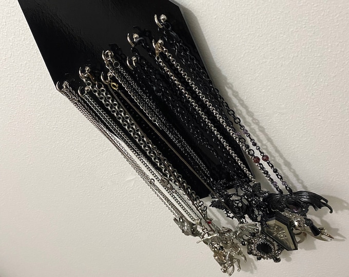 Coffin Jewelry Hanger, Coffin Key Holder, Gothic Coffin Wall-hanger ...