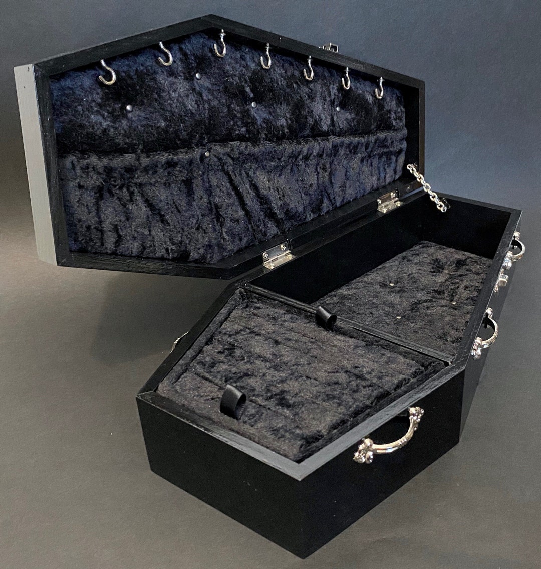 Vampire Coffin Jewelry Box Gothic Coffin Jewelry Box Ring - Etsy