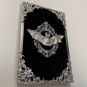 Gothic Framed Vampire Bat, Vampire Wall Art, Gothic Oddity Wall Art ...