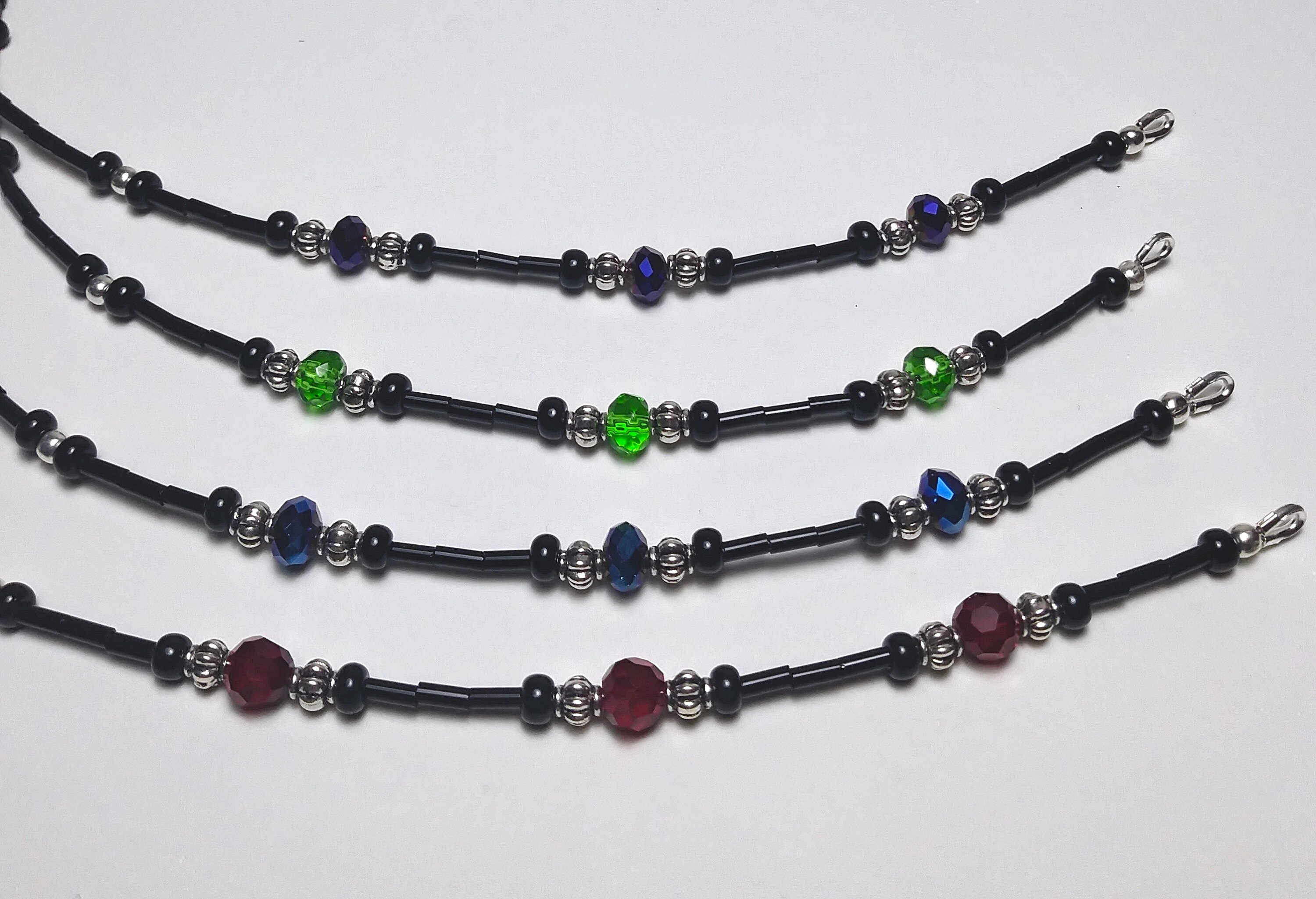 Gothic Pentagram Eyeglass Chain, Witch Eyeglass Chain, Beaded Cord, Now ...