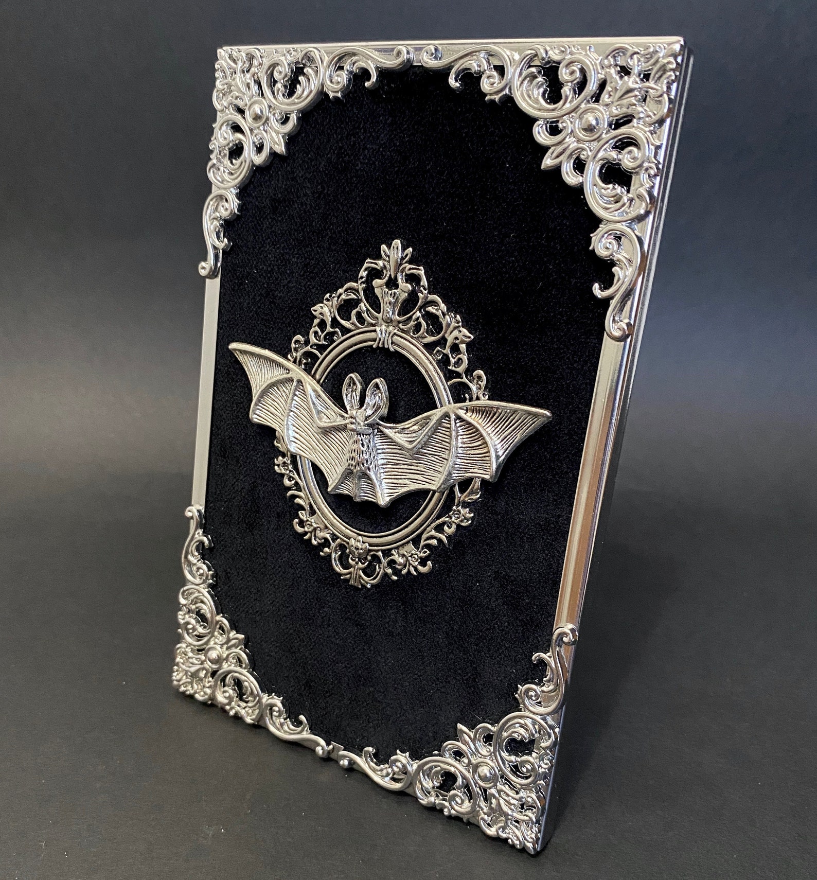 Gothic Framed Vampire Bat Vampire Wall Art Gothic Oddity - Etsy