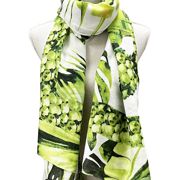 Tropical Scarf - Etsy