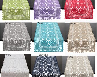 Lace Table Runner - Etsy