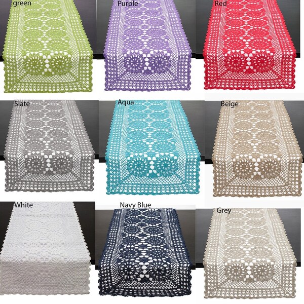 Table Runner Lace - Etsy