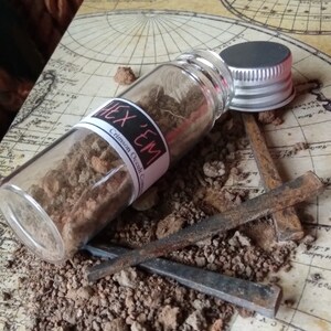 Hex 'em- Graveyard Dirt and Coffin Nails - Etsy
