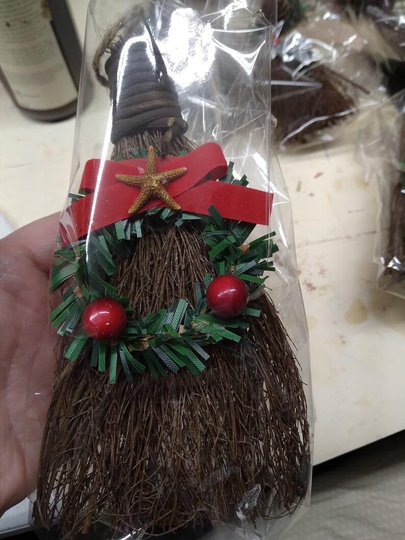 Mini Holiday Gift Brooms - Etsy