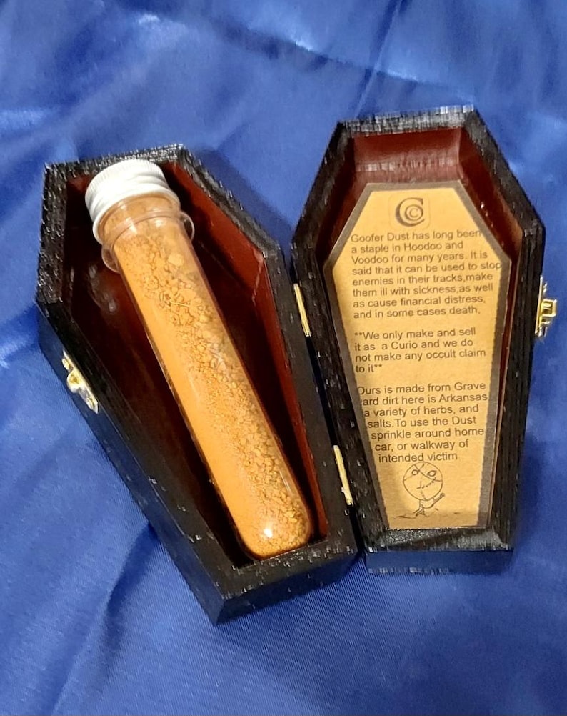 Goofer Dust Coffin Box - Etsy