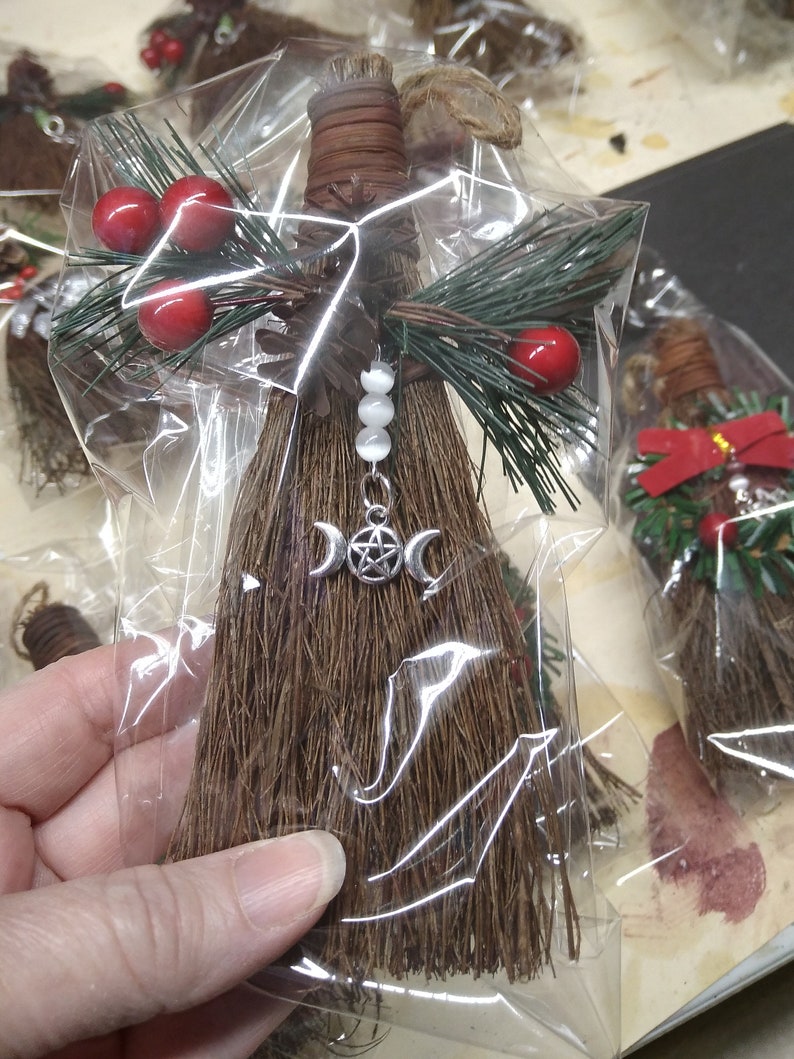 Mini Holiday Gift Brooms - Etsy