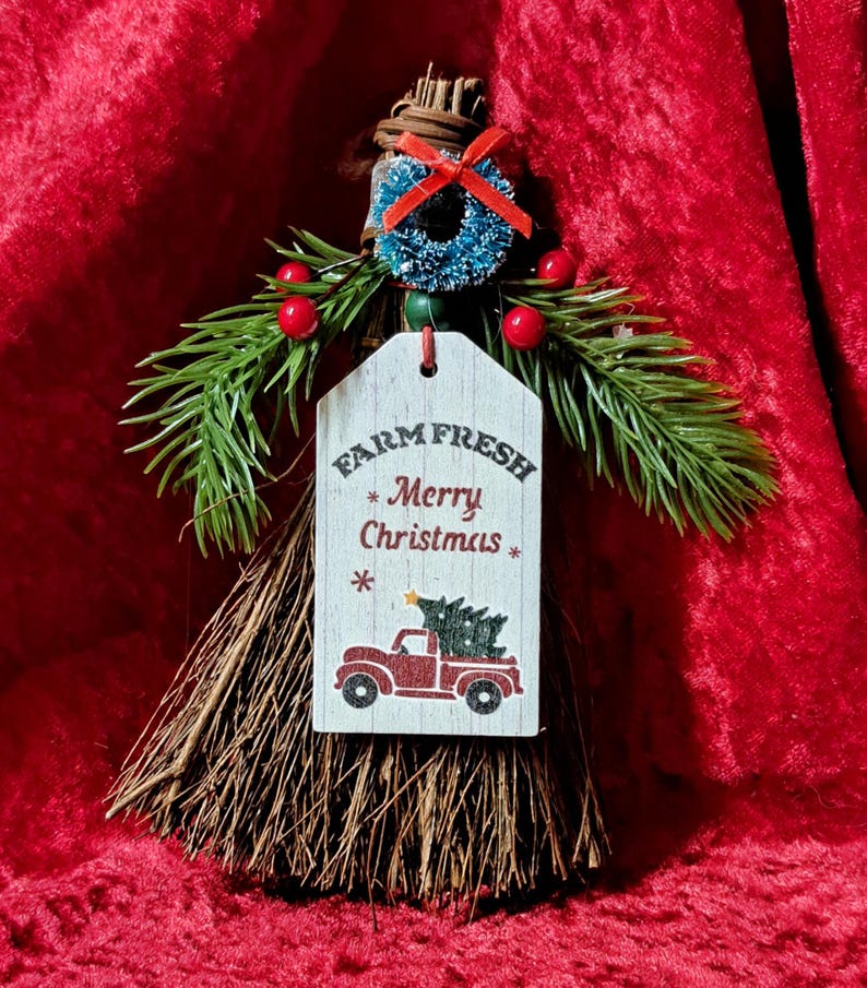 Mini Holiday Gift Brooms - Etsy