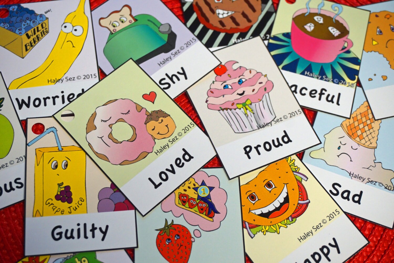 A Feelings Flip Book by Haley Sez: "this Feeling Tastes Kinda Funny ...