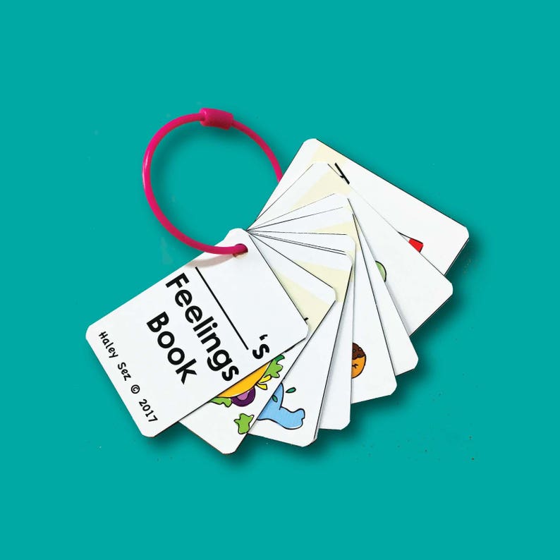 My First Feelings Flip Book - Etsy