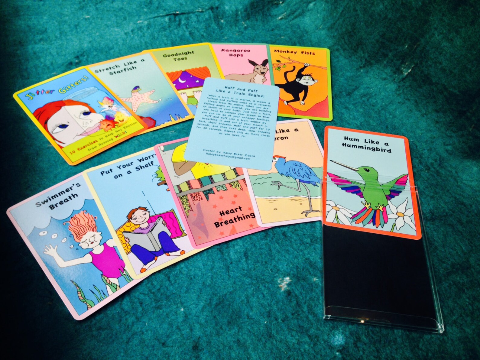 Jitter Gitters 10 Exercises to Keep Any Emotion From Running - Etsy