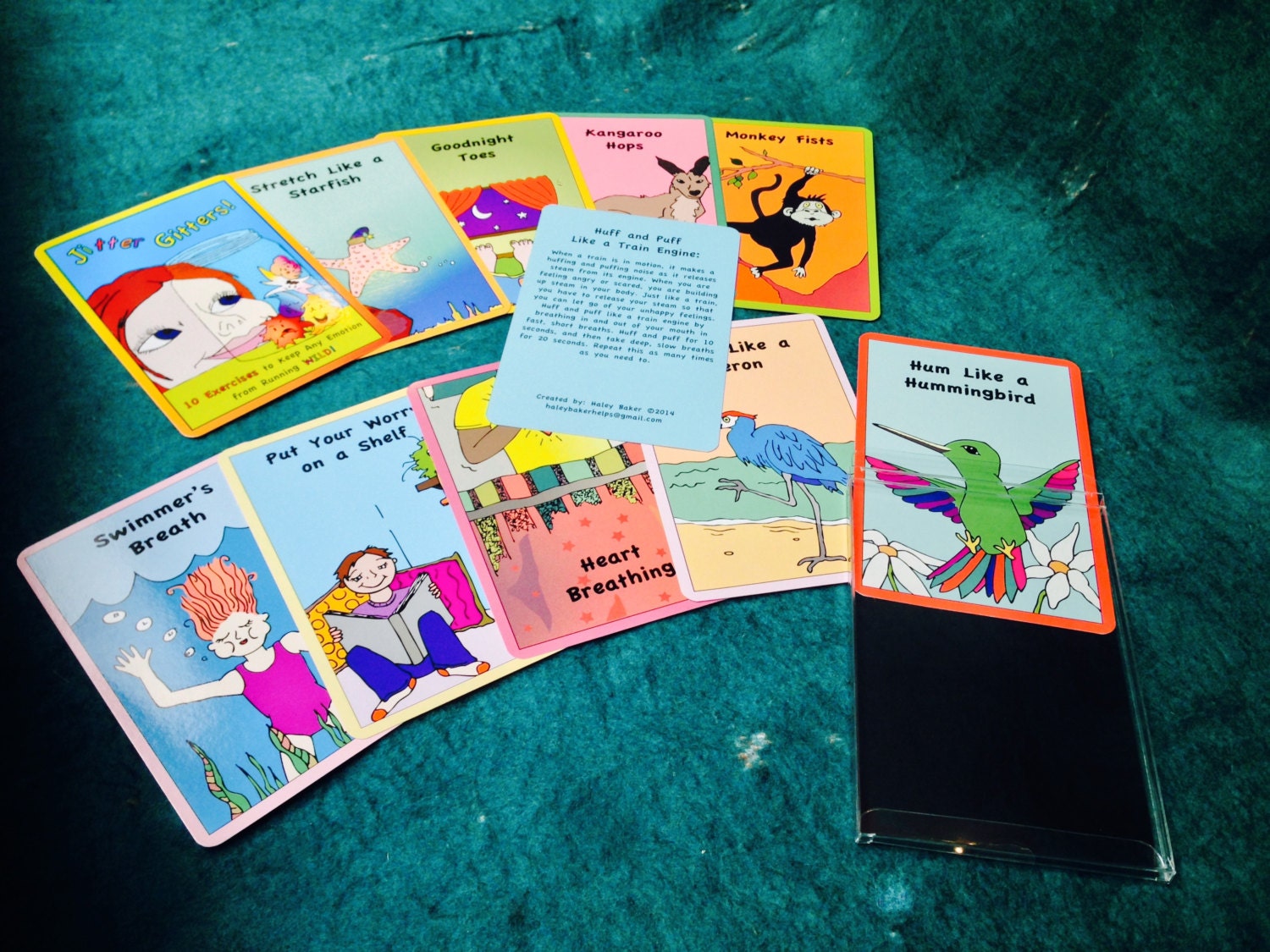 Jitter Gitters! 10 Exercises to Keep Any Emotion From Running WILD! - Etsy