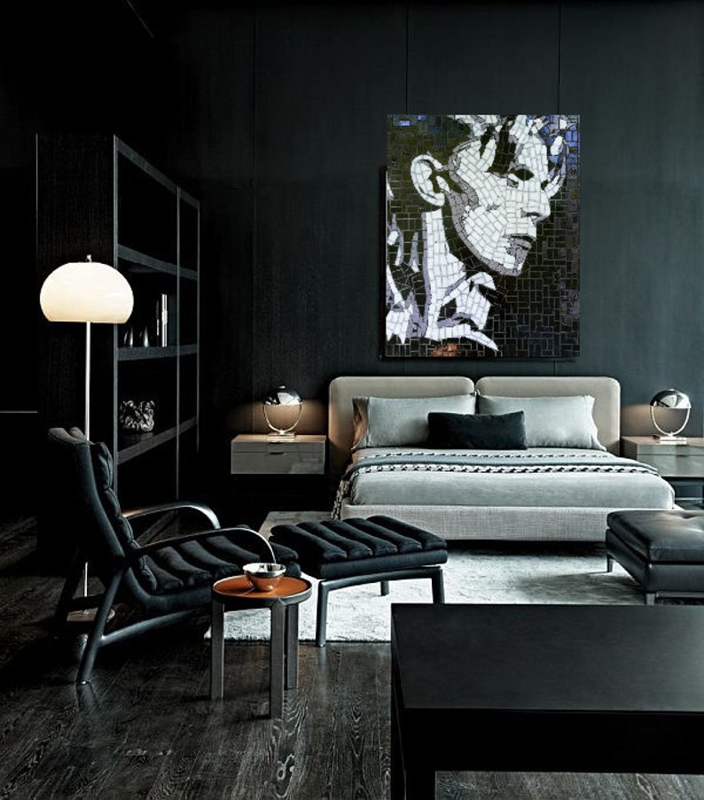 Mosaic Stencil Wall Arts / Wall Hangings of Idols Heroes - Etsy