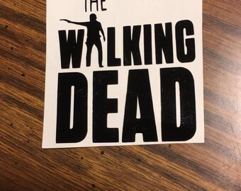 Walking dead decal | Etsy