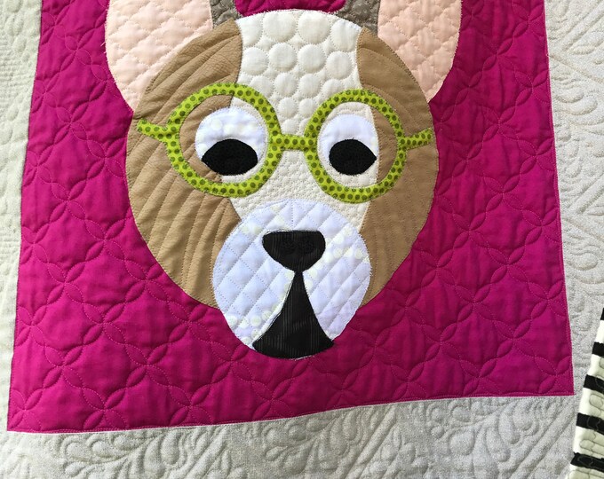 Modern Dog Quilt Pattern for Twin Bed/lap Blanket - Etsy
