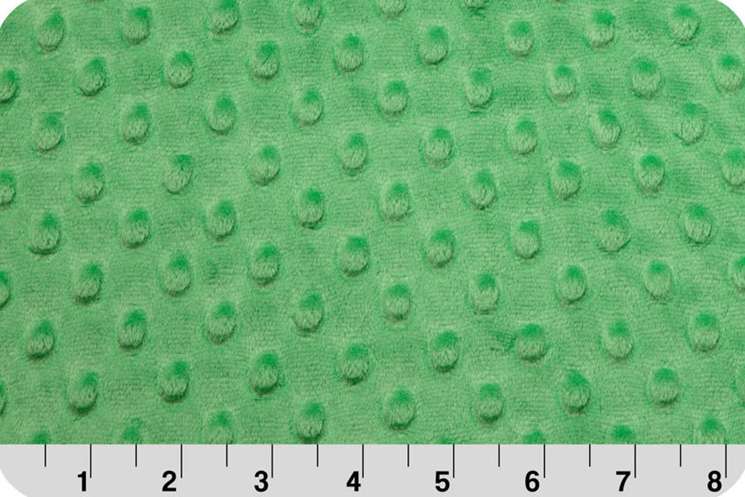 Green Minky Fabric by the Yard // Shannon Fabrics Green Minky Fabric ...