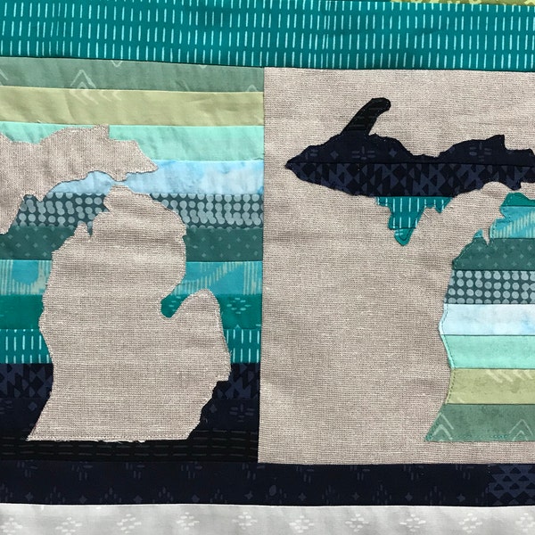 Modern Art Quilt - Etsy