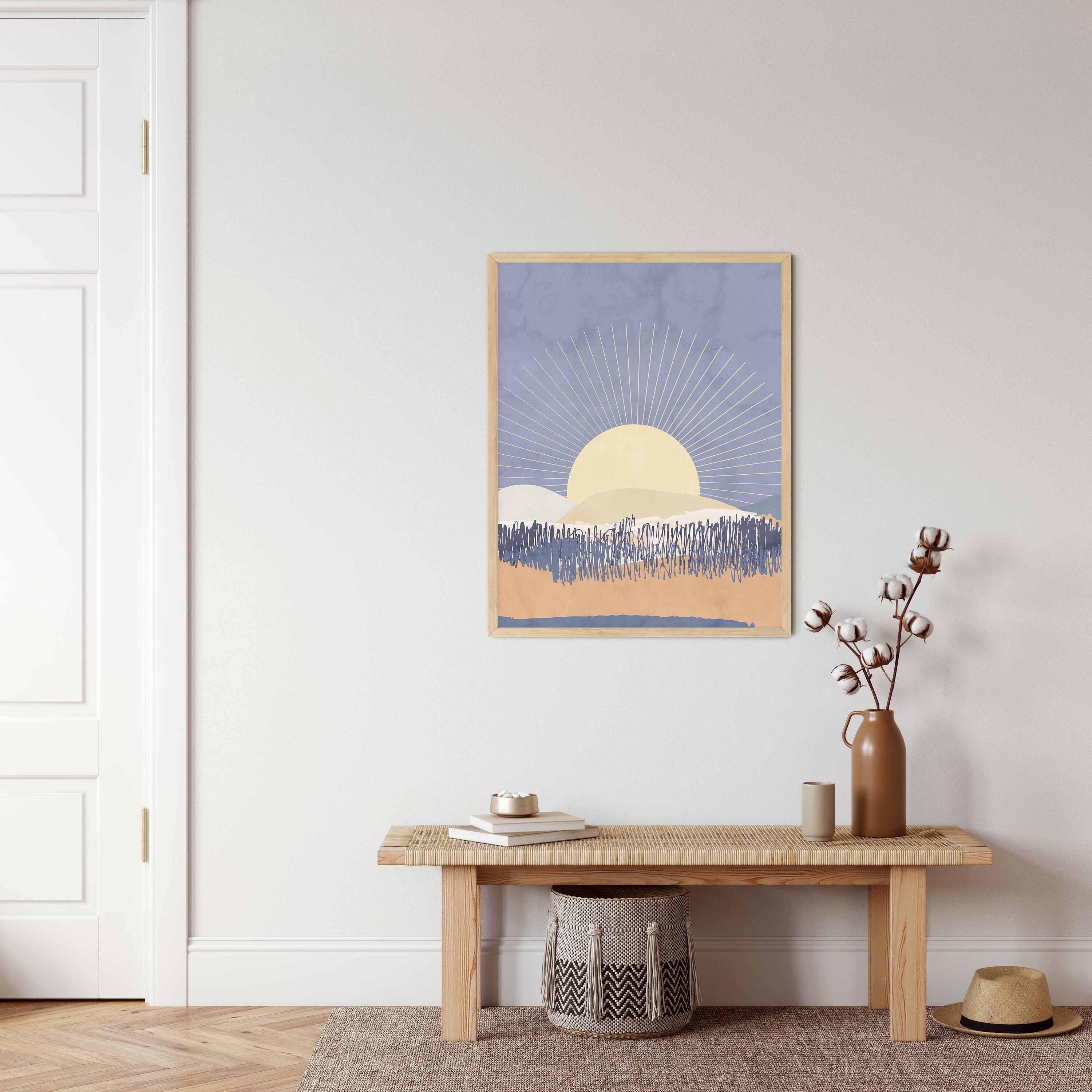 Boho Sun Art Sun Art Prints Rising Sun Art Sun Art Prints - Etsy