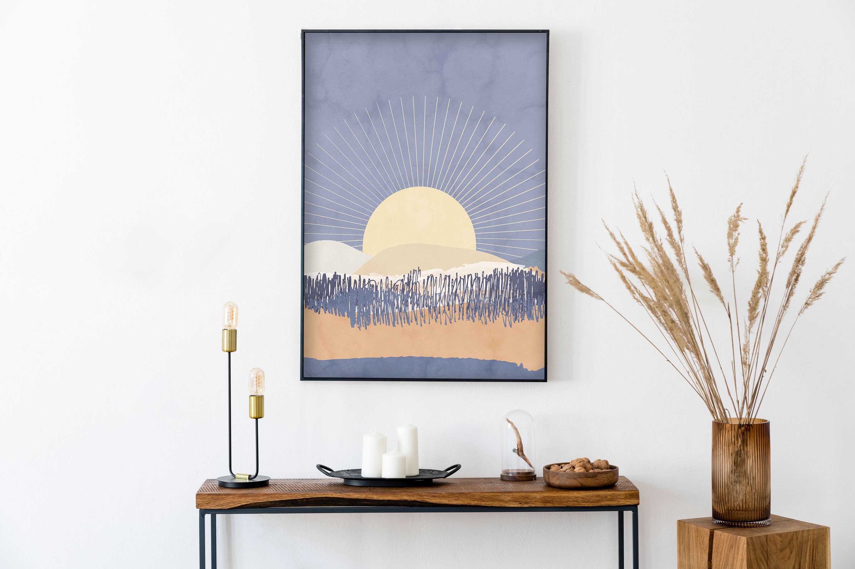 Boho Sun Art Sun Art Prints Rising Sun Art Sun Art Prints - Etsy