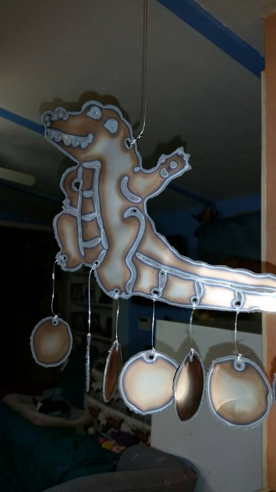 Alligator Wind Chime - Etsy