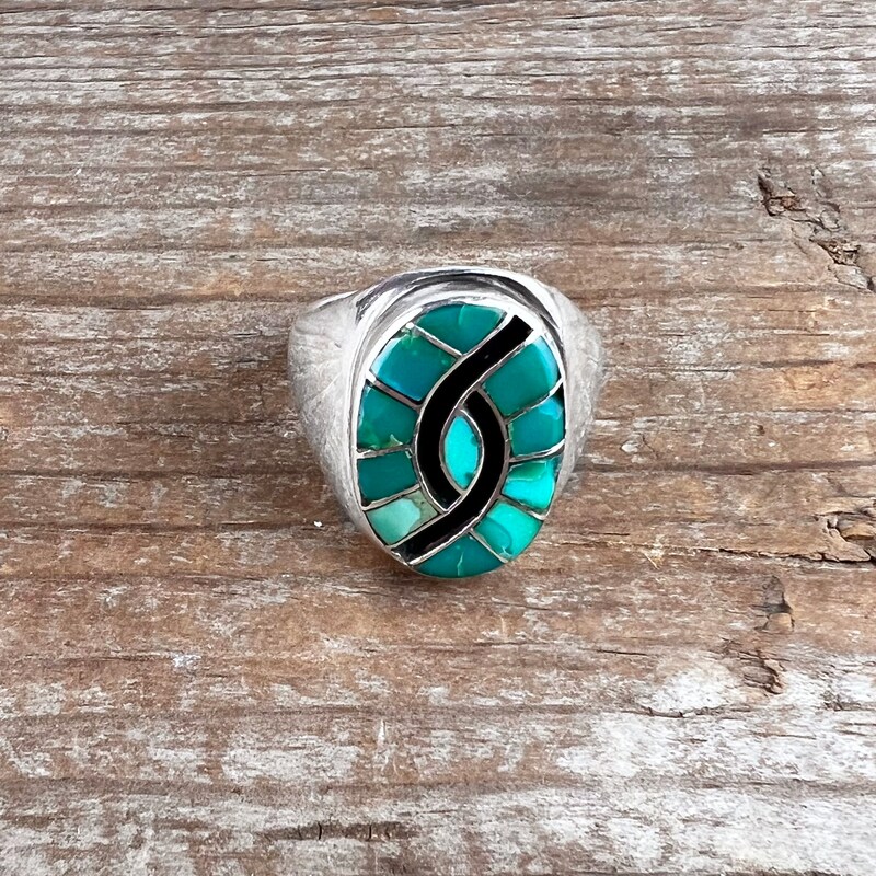 Inlay Ring - Etsy