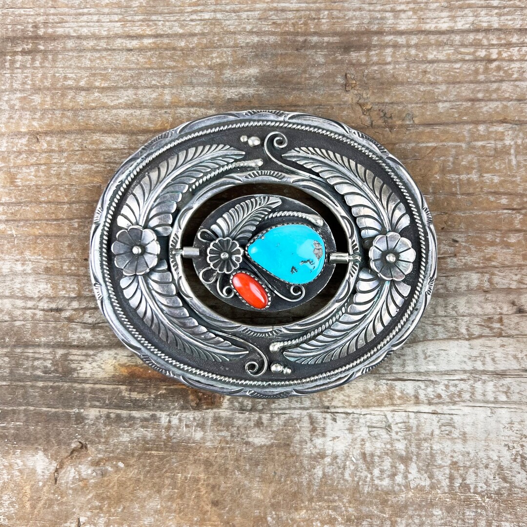 Southwestern Belt Buckle by Al alfred Joe - Etsy