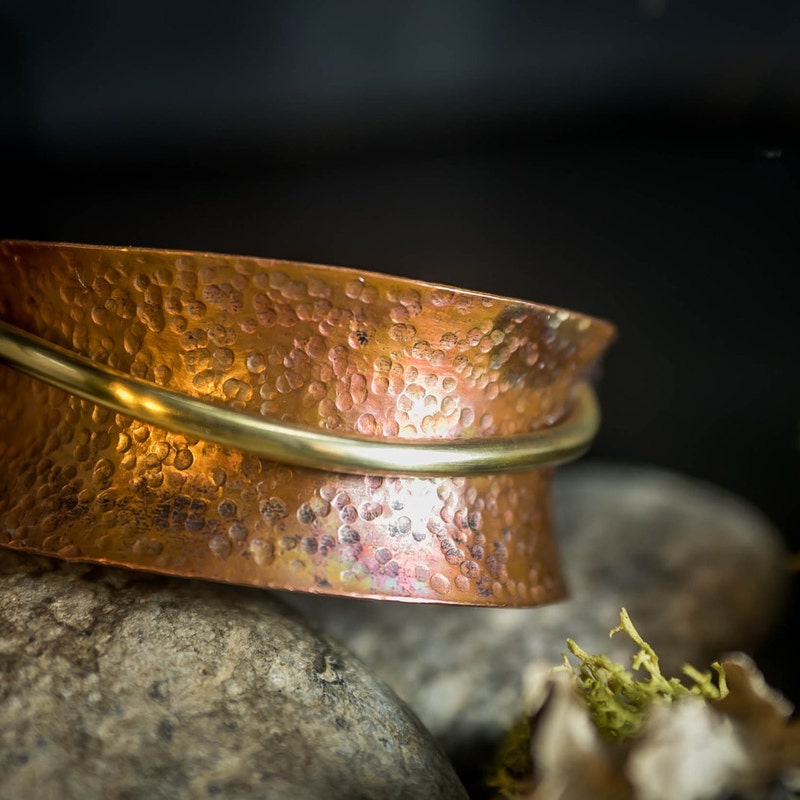 Metal Cuff Bracelet - Etsy