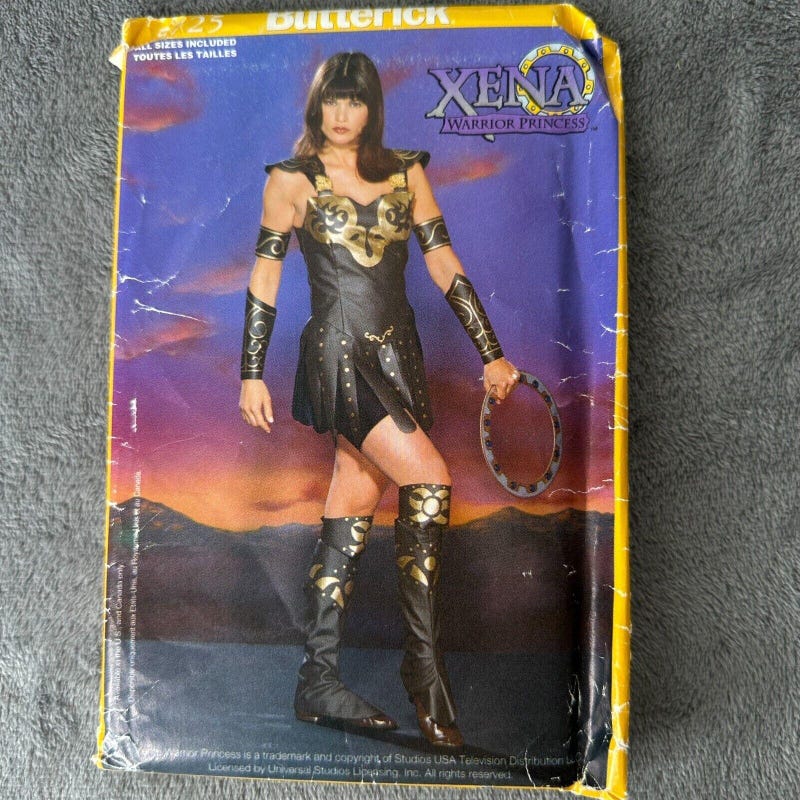 Warrior Princess Costume - Etsy