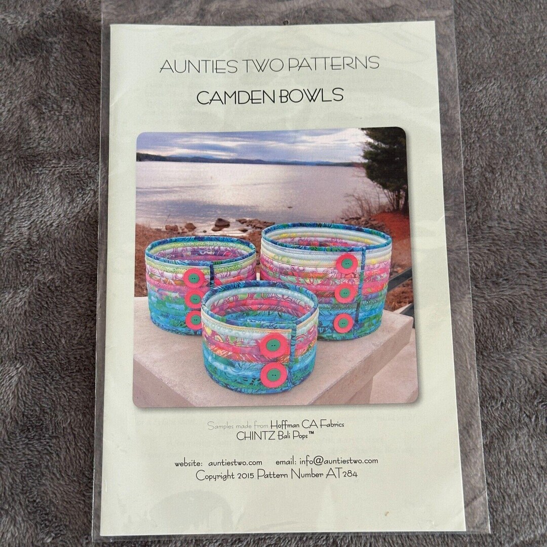 Aunties Two Patterns AT284 Camden Bowls Chintz Bali Pops Home Decor ...