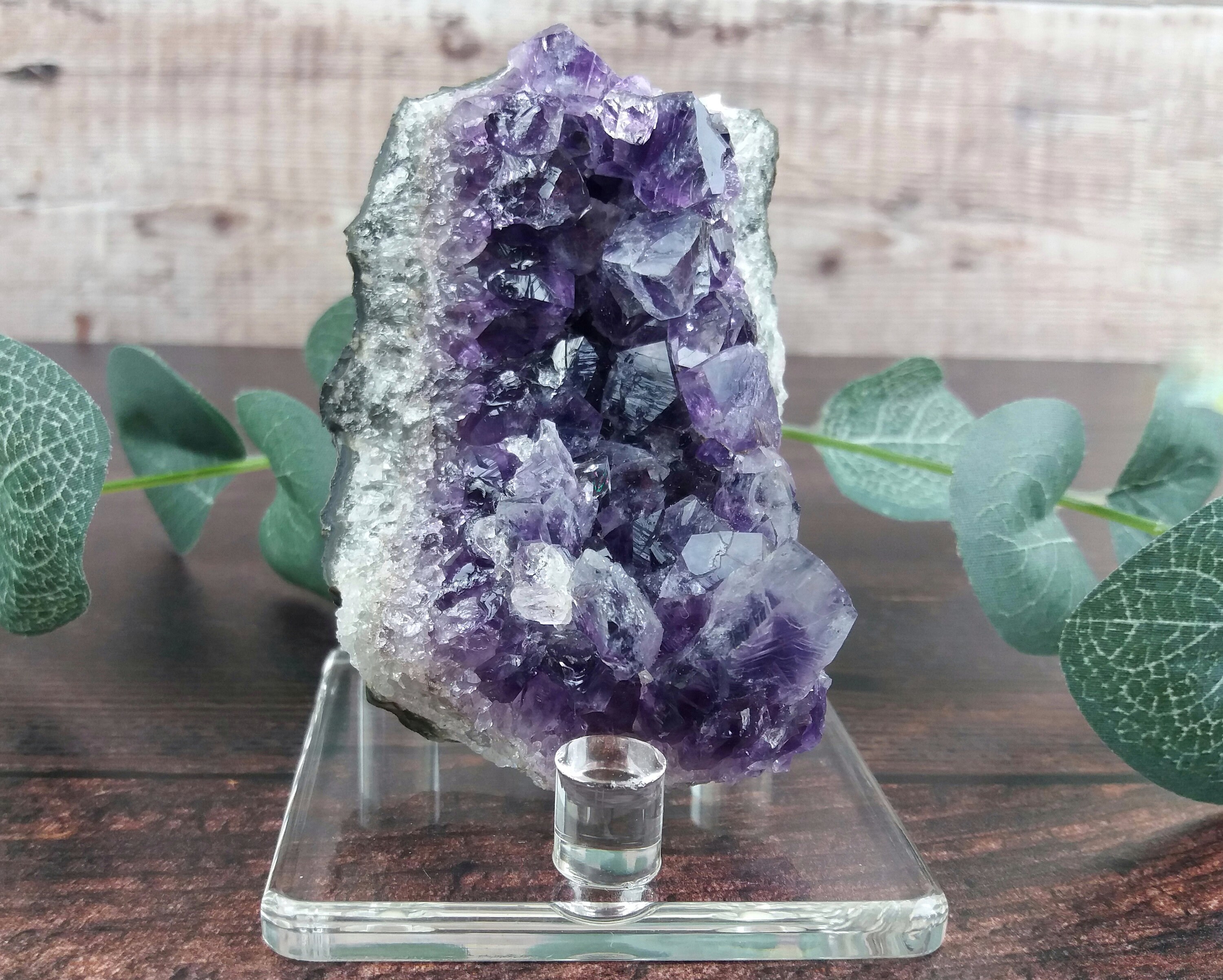 Crystal Stand Plastic Display Stand 3 Peg Clear Acrylic | Etsy UK