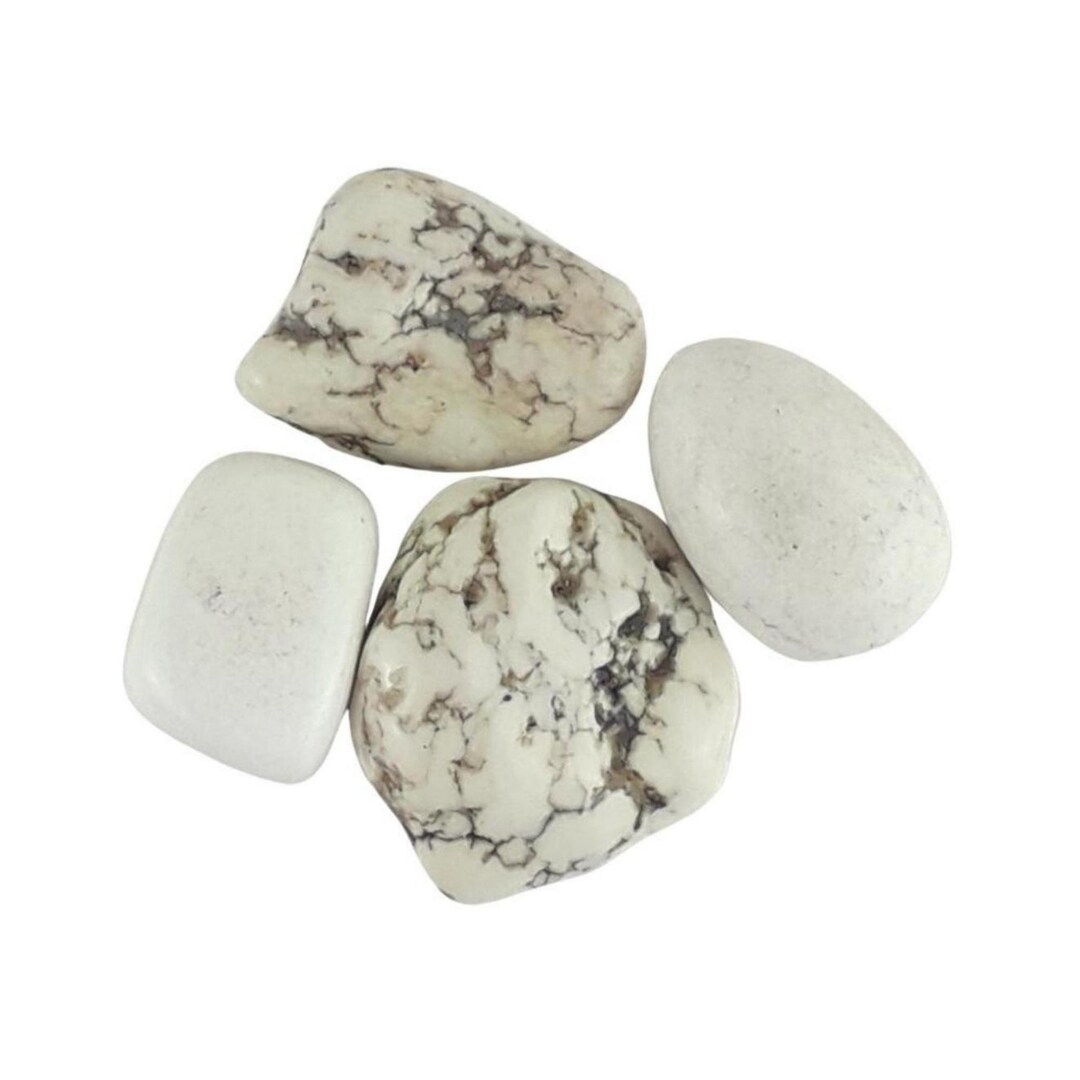 Magnesite Tumbled Stones Reiki Infused Wire Wrapping Self - Etsy