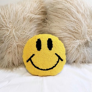 Smiley Pillow | Etsy