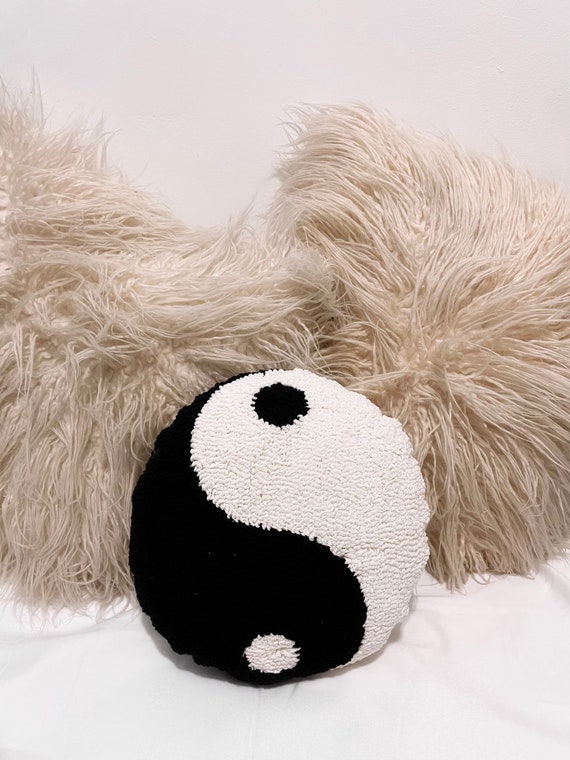 Yin Yang Pillow - Etsy